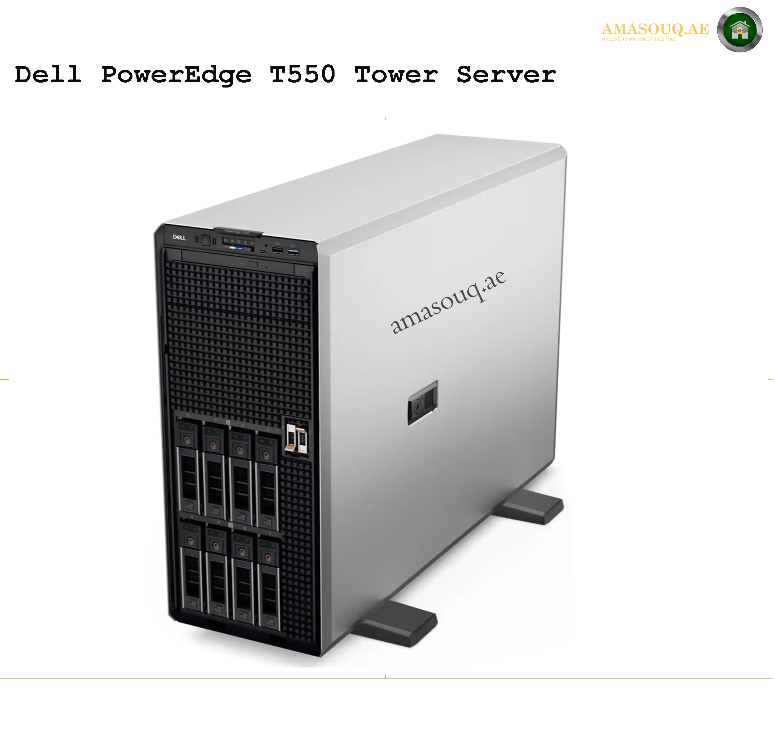 BUY Dell PowerEdge T550 Tower Server | UAE AMASOUQ.AE – YOUR ONLINE ...