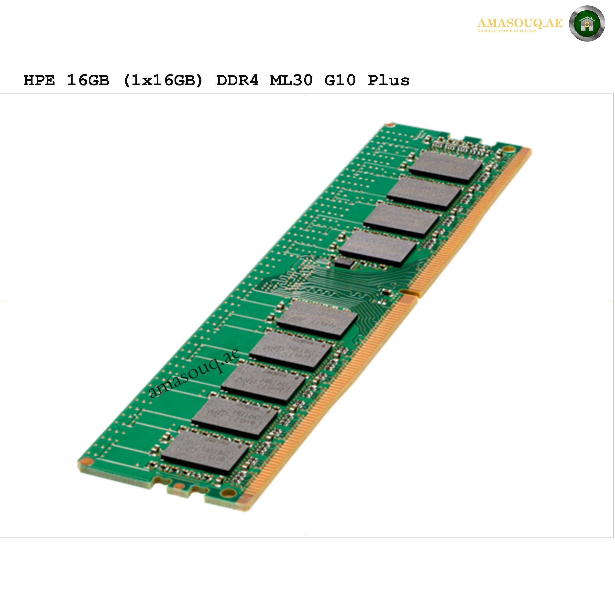HPE Server Memory - UDIMM ECC - Buy Online - amasouq.ae – YOUR ONLINE ...