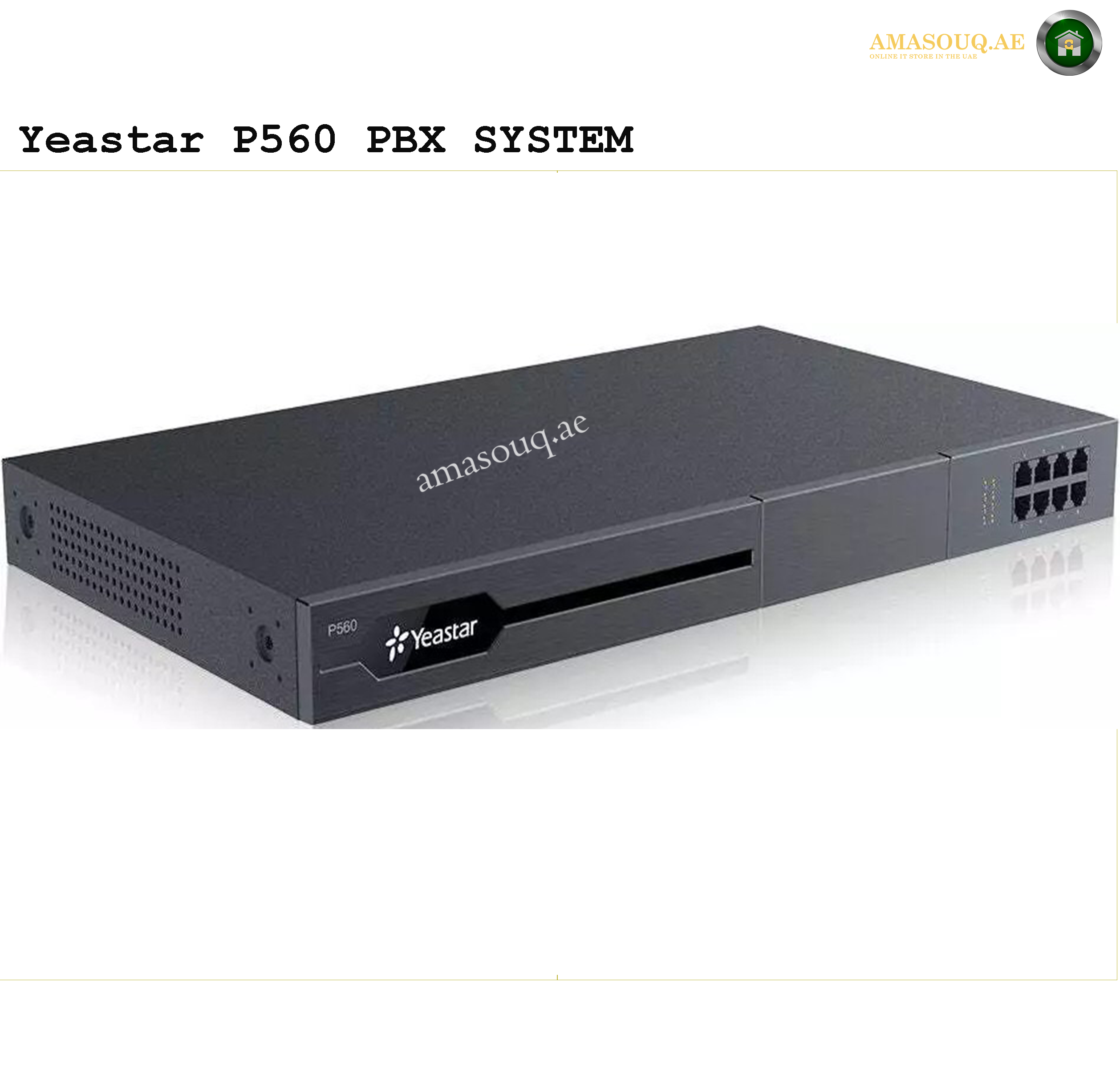 Yeastar P560 PBX SYSTEM - Buy Online - amasouq.ae – YOUR ONLINE TECH STORE