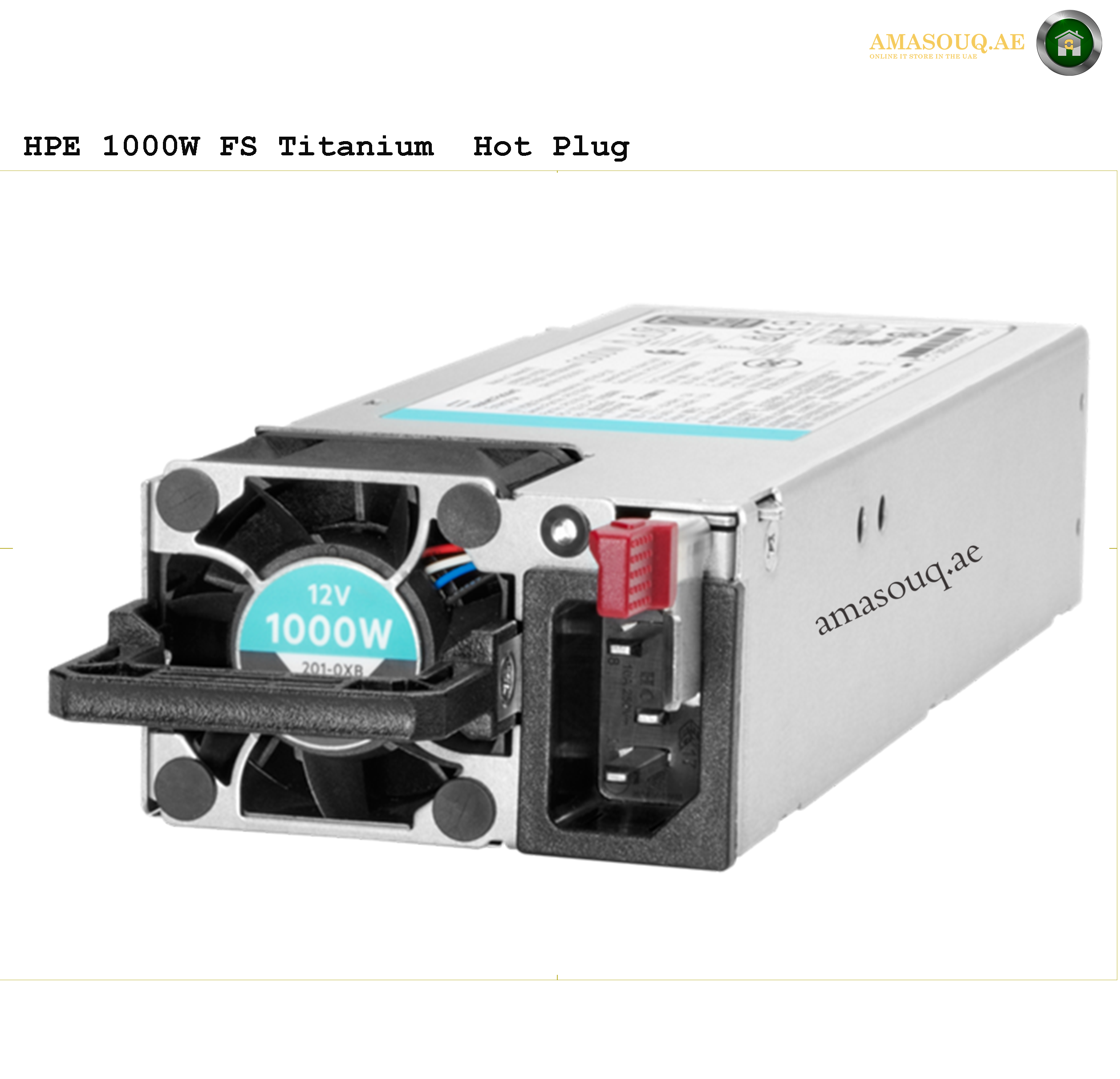 HPE Server Power Supply - Buy Online - amasouq.ae – YOUR ONLINE TECH STORE