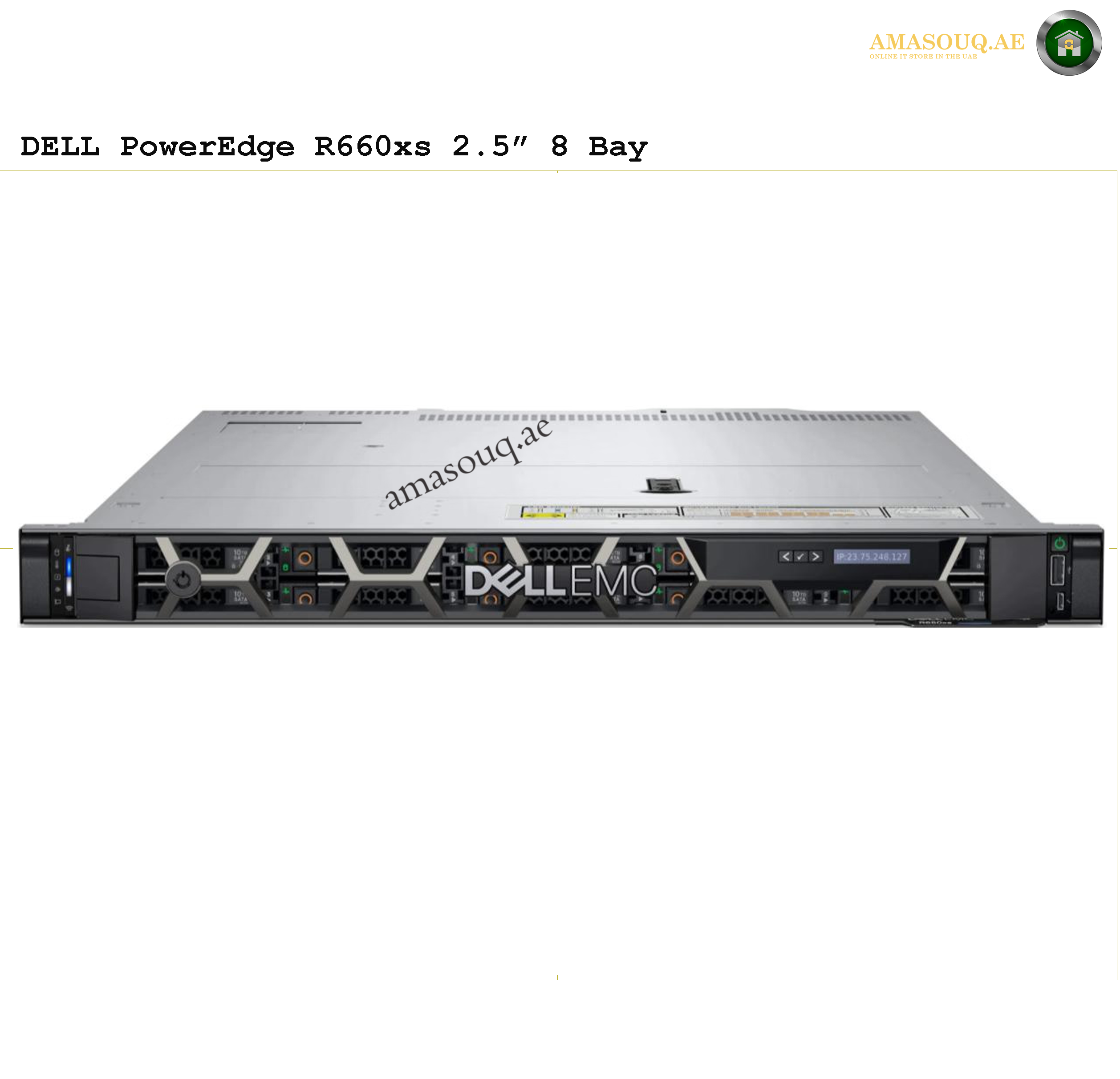 DELL PowerEdge R660xs Rack Server - Buy Online - amasouq.ae – YOUR ...
