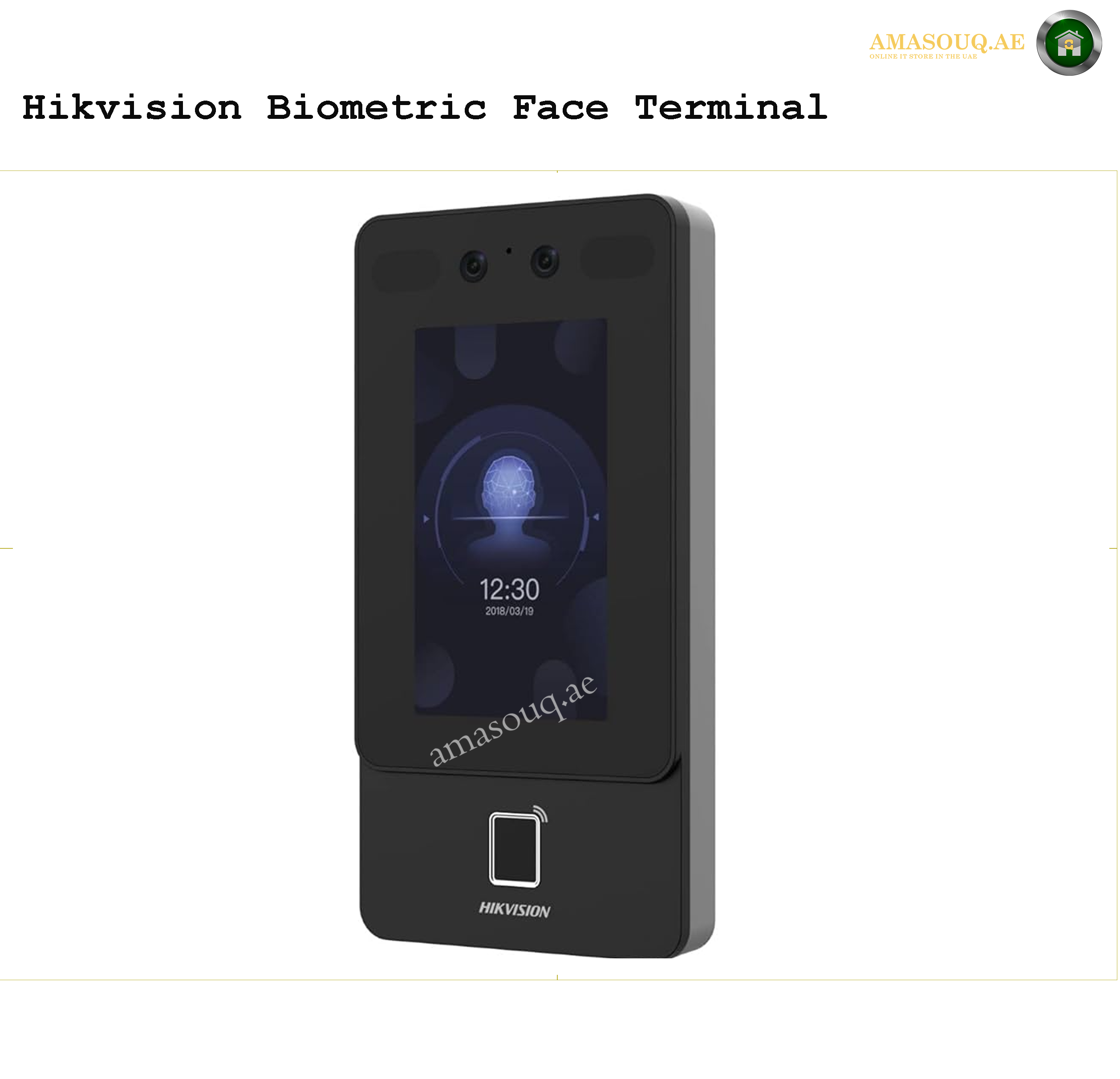 HIKVISION DS-K1T342MFWX-E1 Face Recognition Biometric Terminal – Access ...