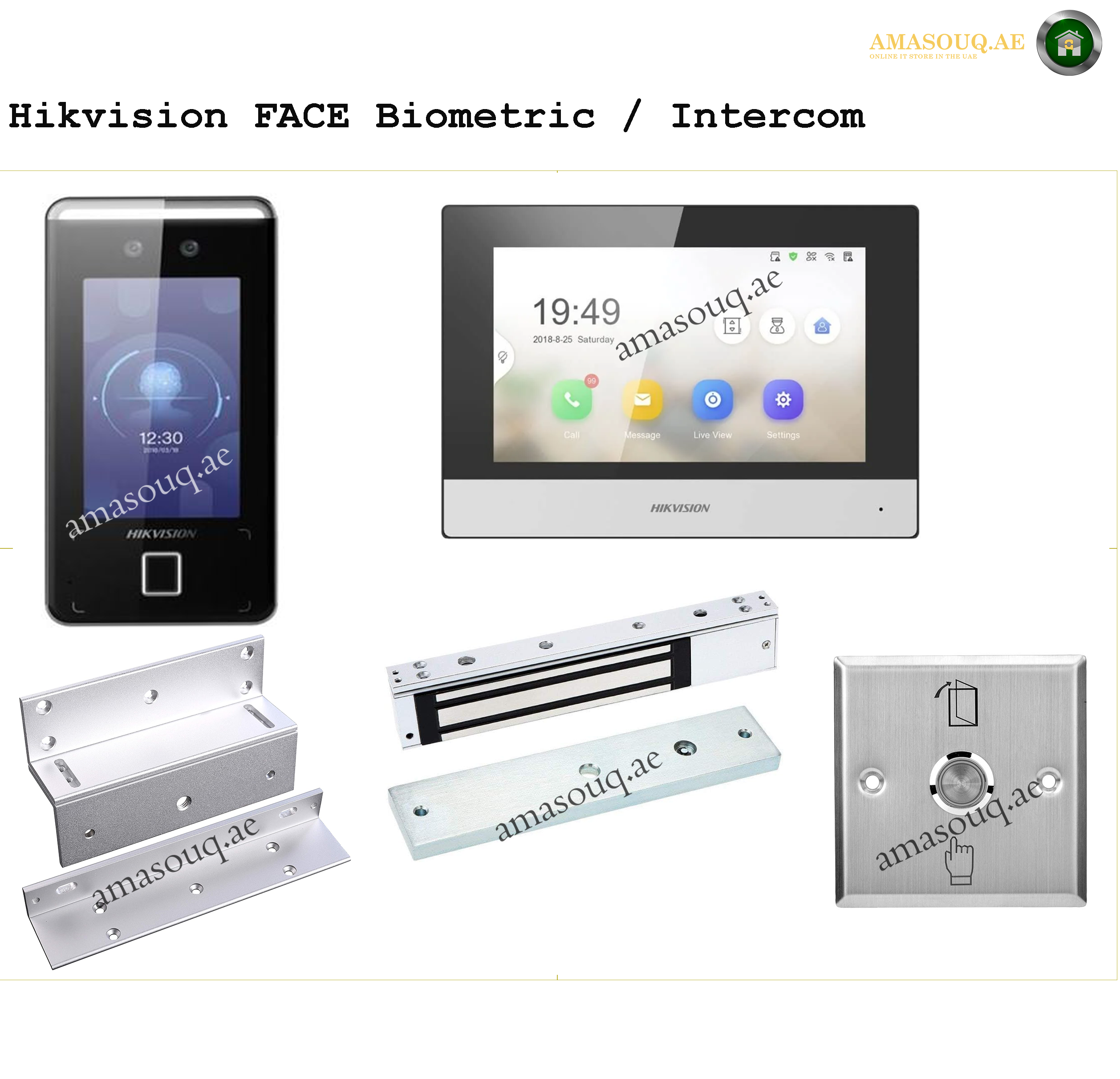 Hikvision Biometric / Intercom / Magnetic Lock – YOUR ONLINE TECH STORE